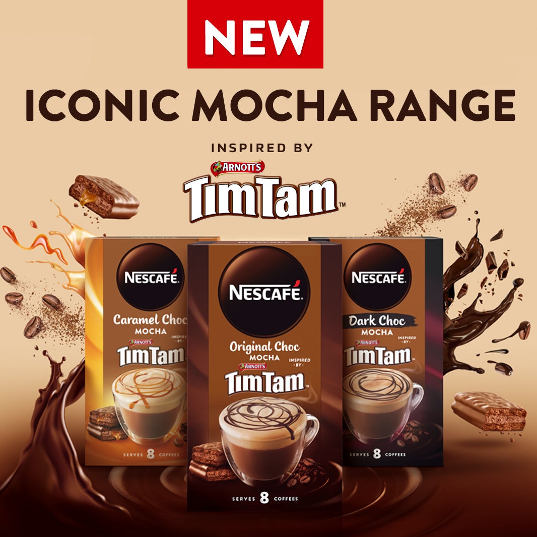 NESCAFÉ Mocha Range Inspired by Tim Tam | NESCAFÉ AU
